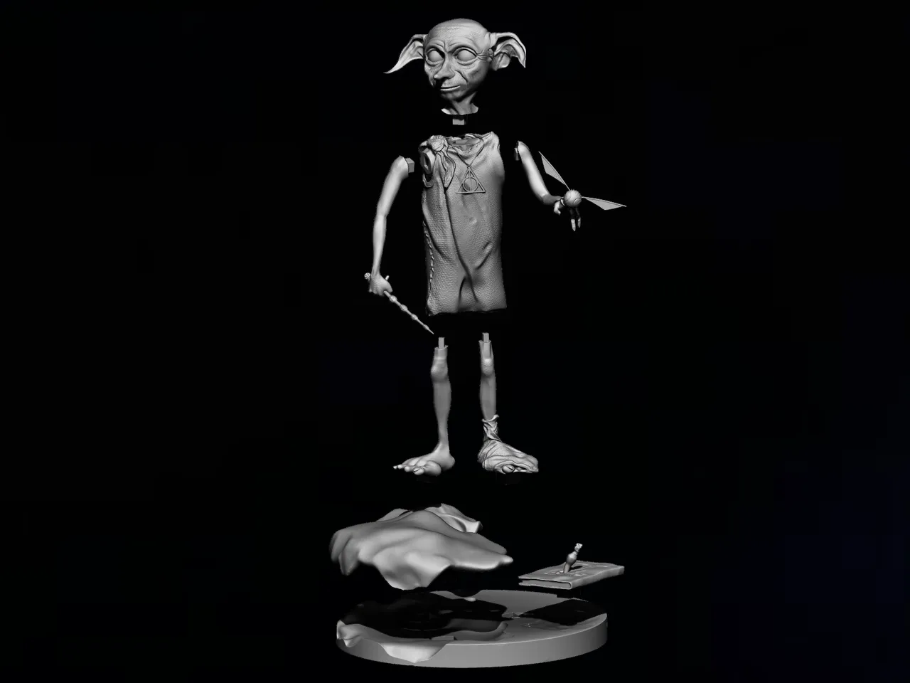 Dobby Contest Prusa#sculpting by Leandro Bernardo | Download free STL ...
