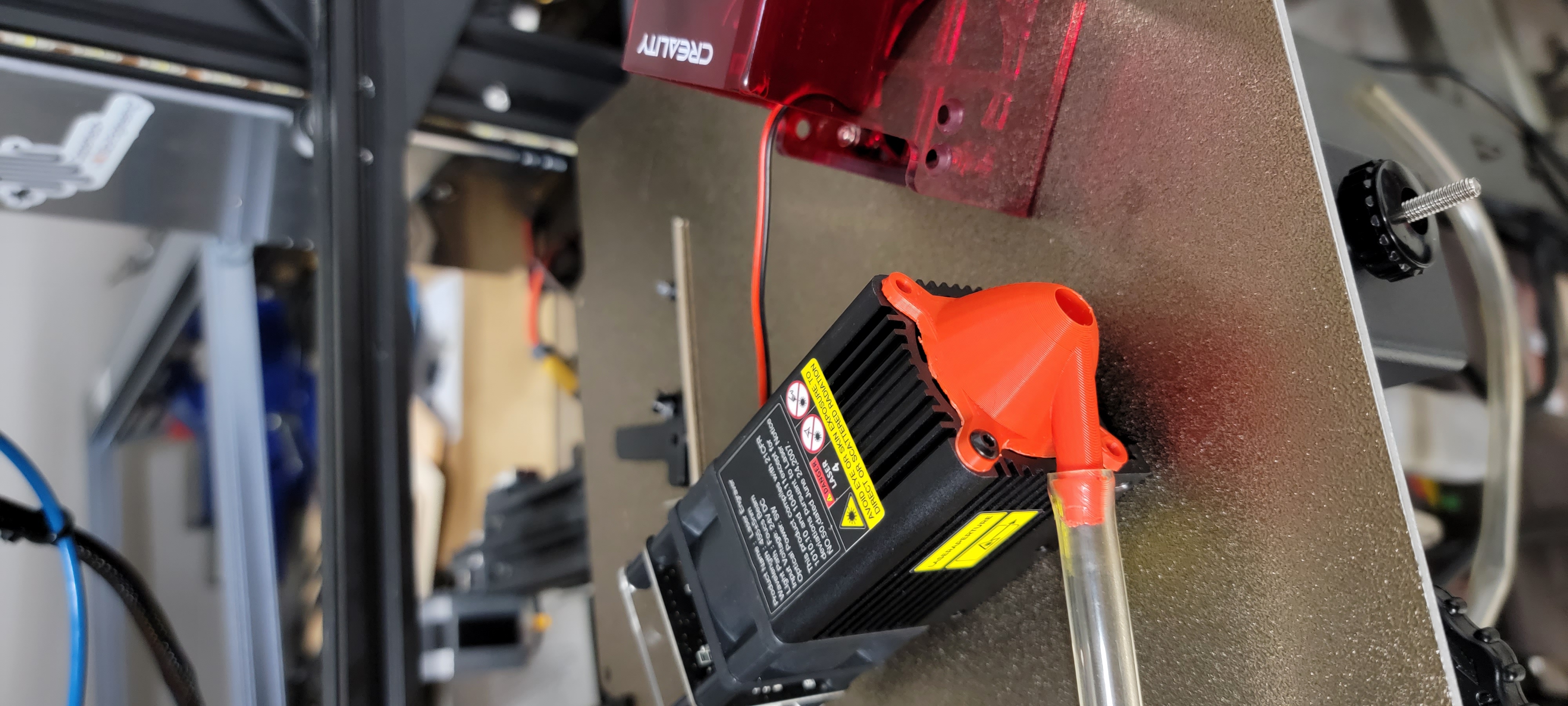 Air Assist for Creality CR Laser Falcon by Futrell Garage | Download ...