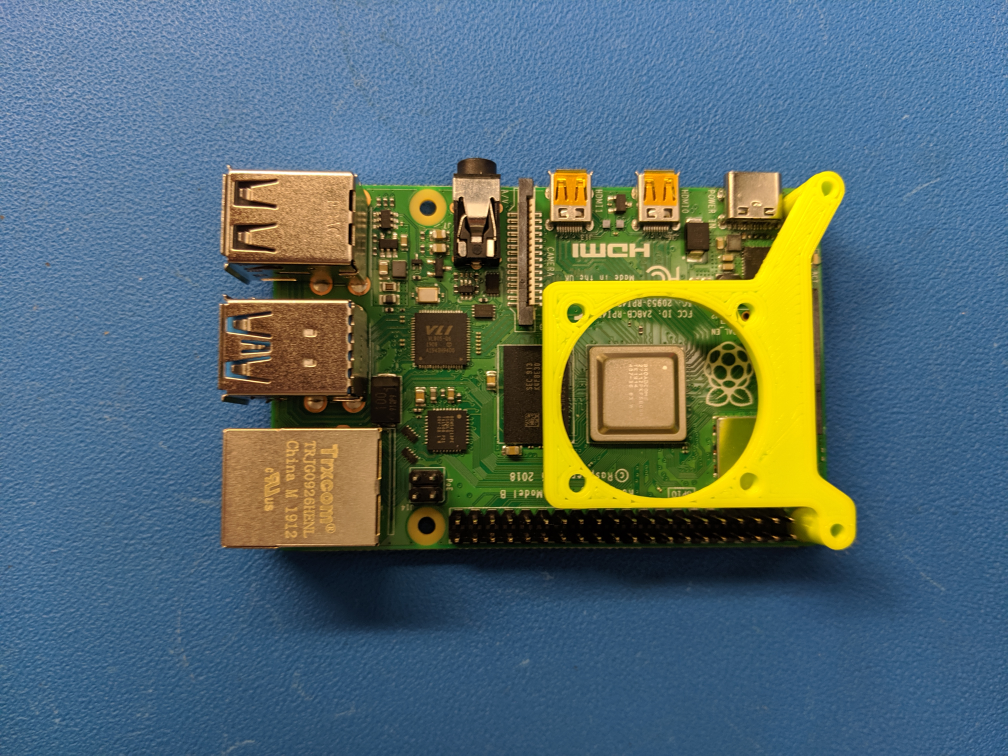 Raspberry Pi 4 Fan Mount **Backward Compatible!** by meie1kyl ...
