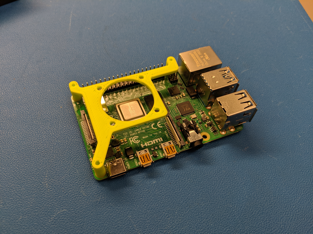 Raspberry Pi 4 Fan Mount **Backward Compatible!** by meie1kyl ...