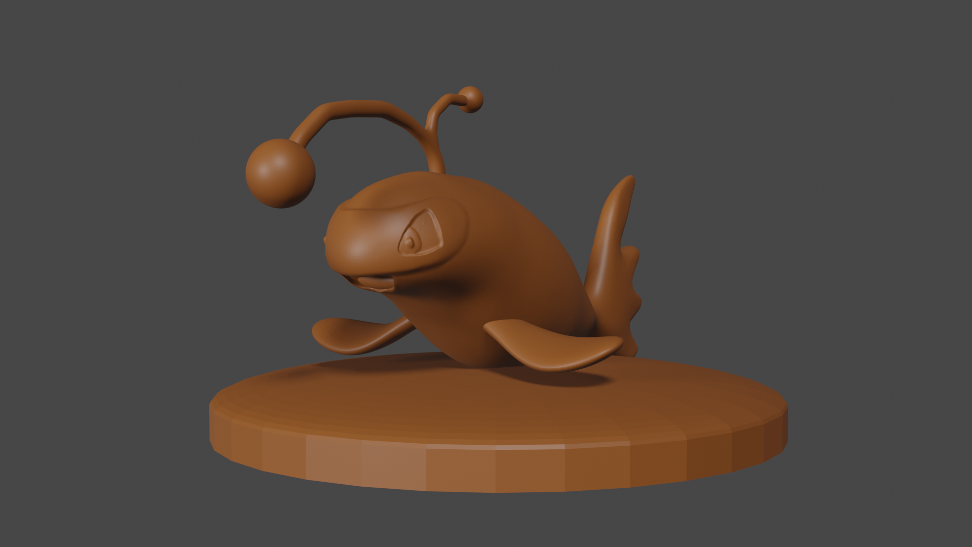 Pokemon inspired, Lanturn, Tabletop DnD miniature by ...