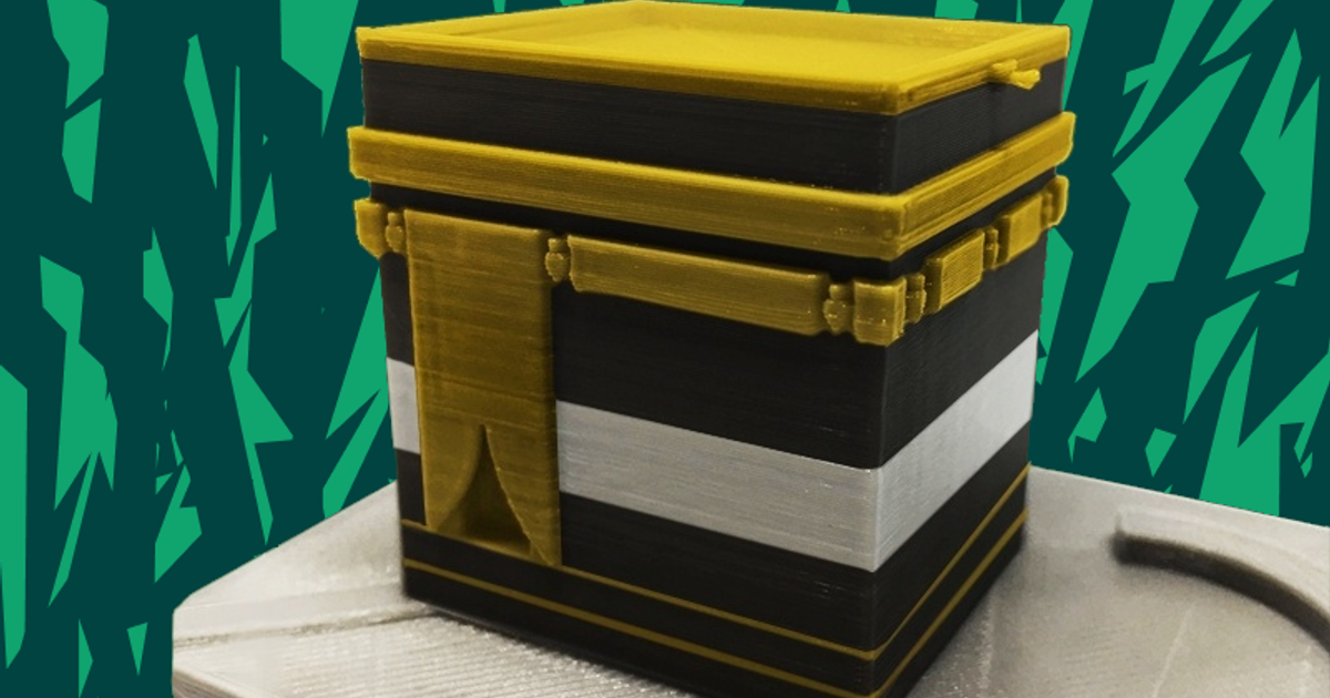 Al Kaaba - Mecca , Saudi Arabia by MiniWorld3D | Download free STL ...