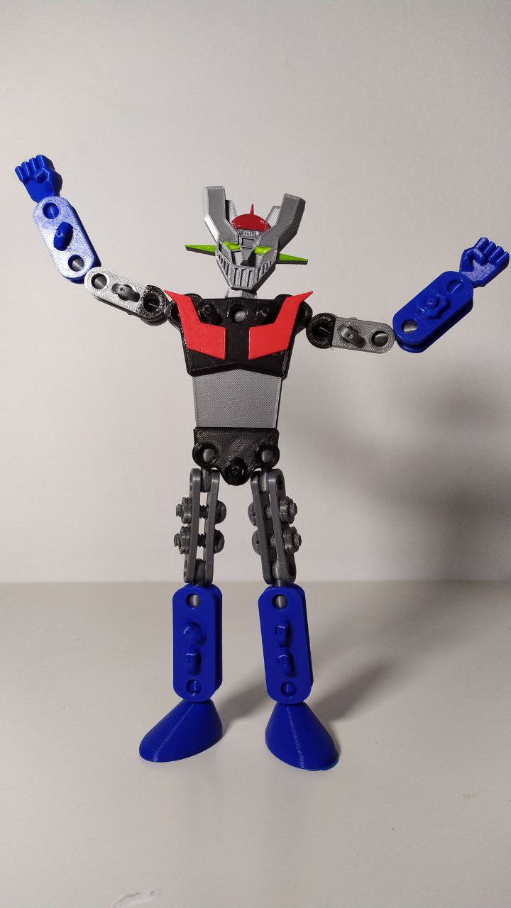Mazinger Z STEMFIE Toy by opcion3d | Download free STL model ...