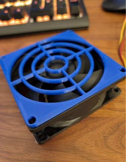 80mm Fan Cover Rounded by David Bož | Download free STL model ...