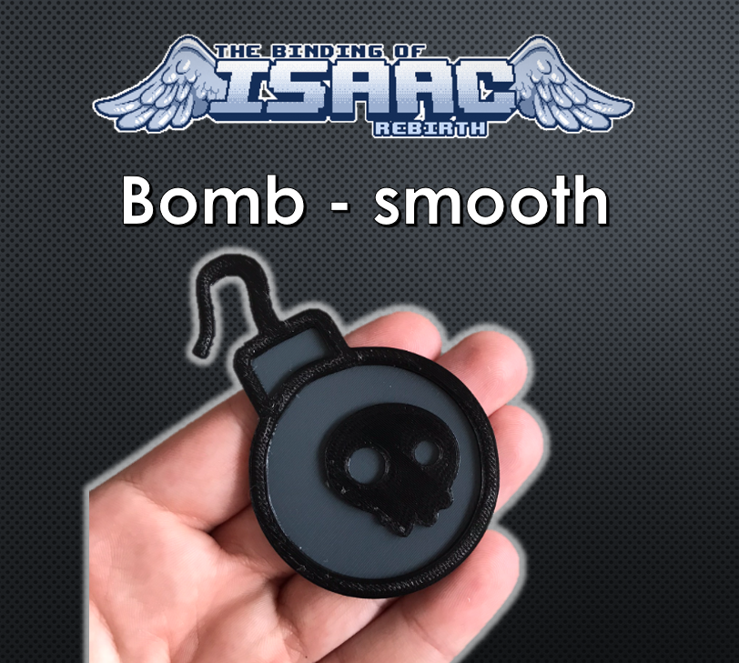 Bomb - Smooth - The Binding of Isaac by Wiki Fišer | Download free STL ...