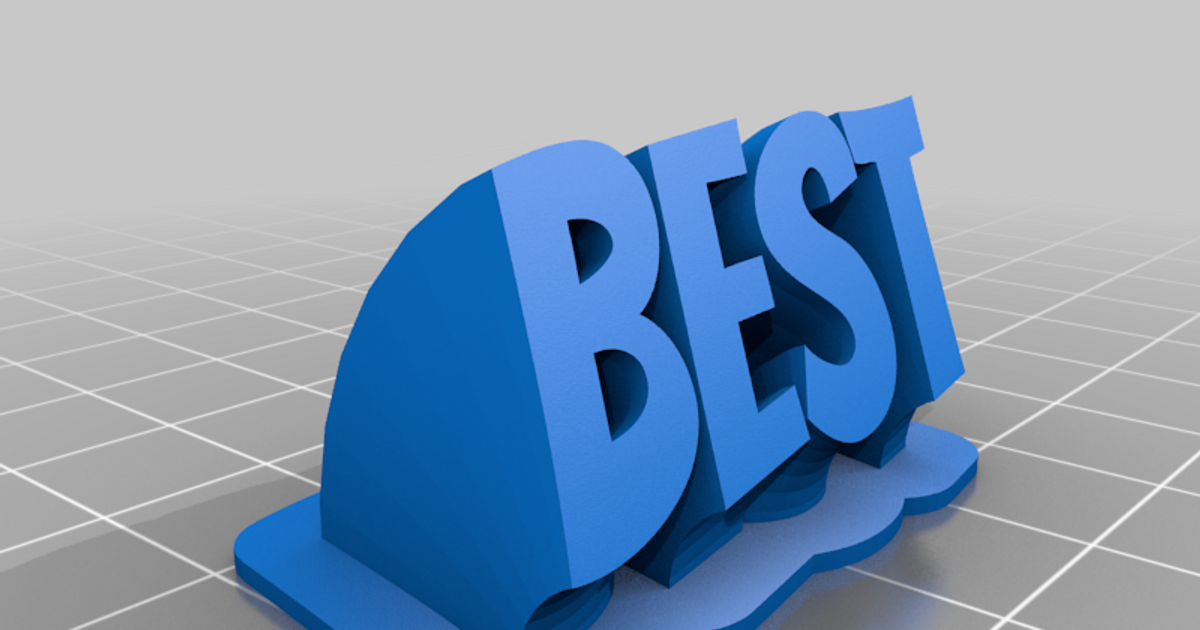 best line name plate by Fujin Raijin | Download free STL model ...