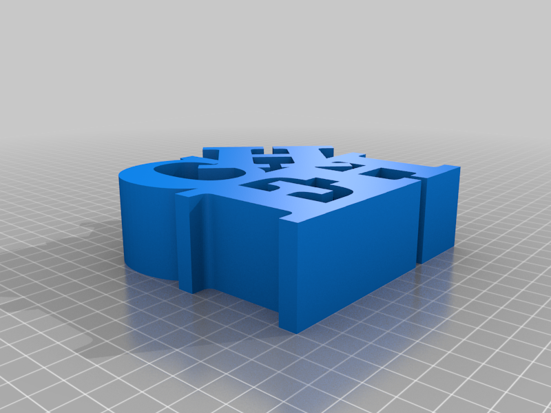 cheh WORD Sculpture by Fujin Raijin | Download free STL model ...