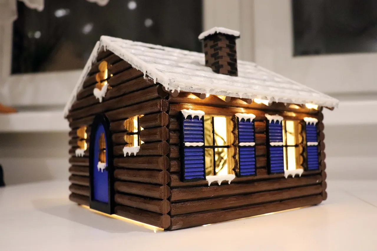 Winter house by Lukas Chovanec | Download free STL model | Printables.com