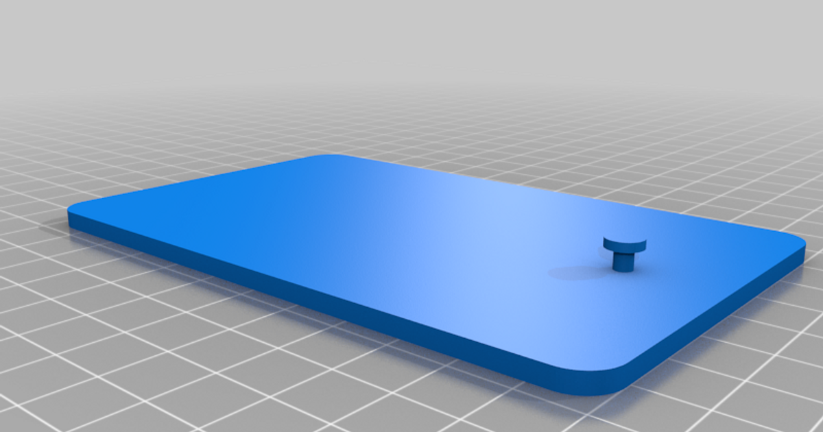LiftMaster Garage Remote Mount Plate by Kimosabi | Download free STL ...