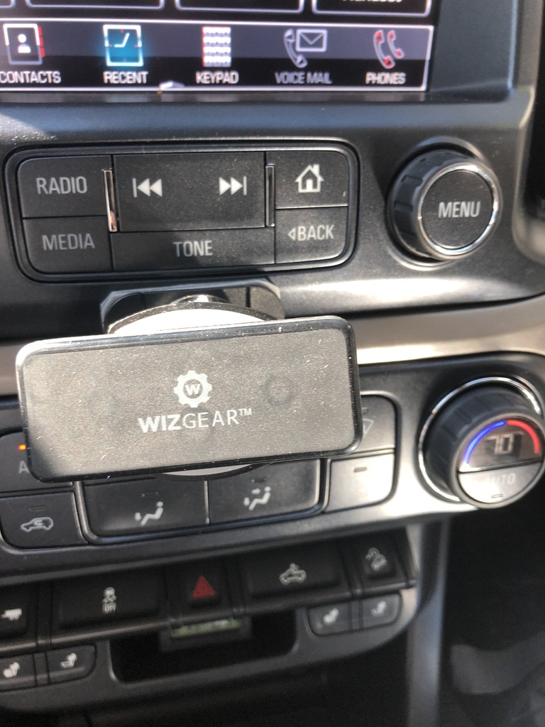 Chevy Colorado 2015+ Magnetic Phone Flat area Mount by Kimosabi ...