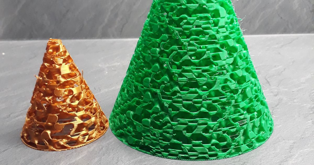 Infill Christmas Tree by Dushibag | Download free STL model ...