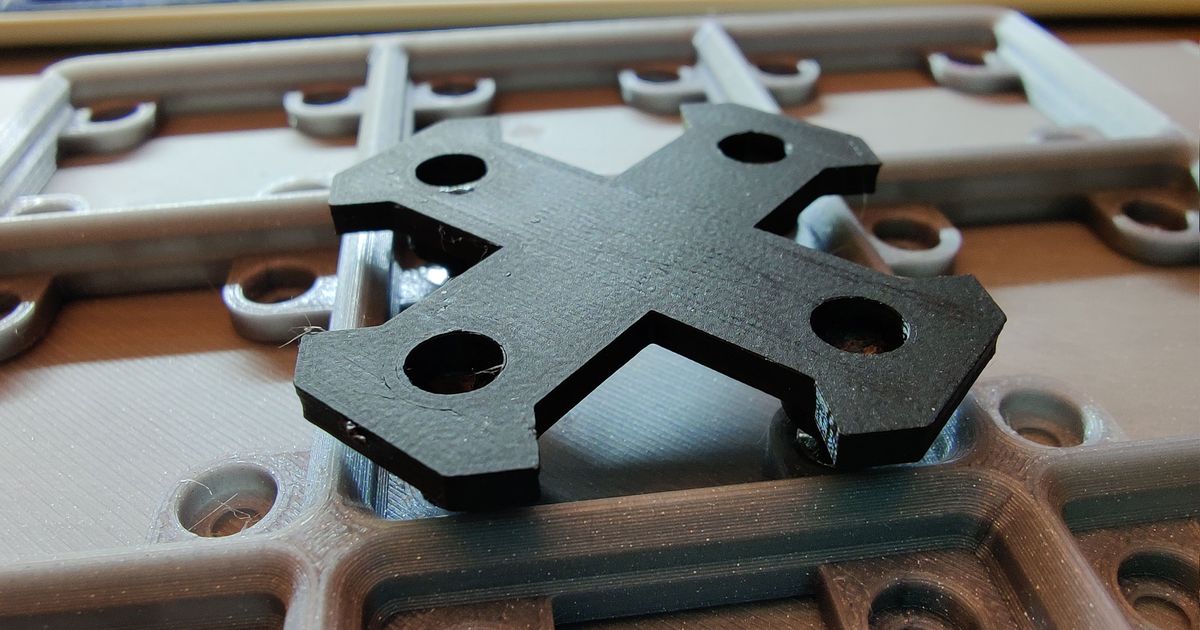 Gridfinity magnetic baseplate jig by owar | Download free STL model ...