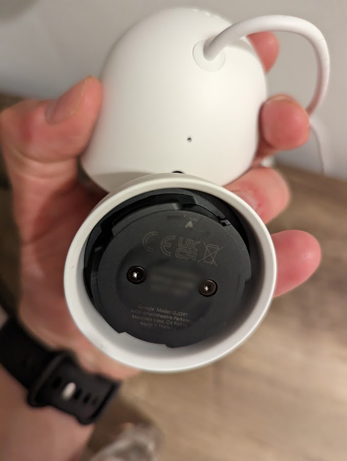 Magnetic Wall Mount / Adapter for Google Nest Cam (Indoor, Wired) by ...