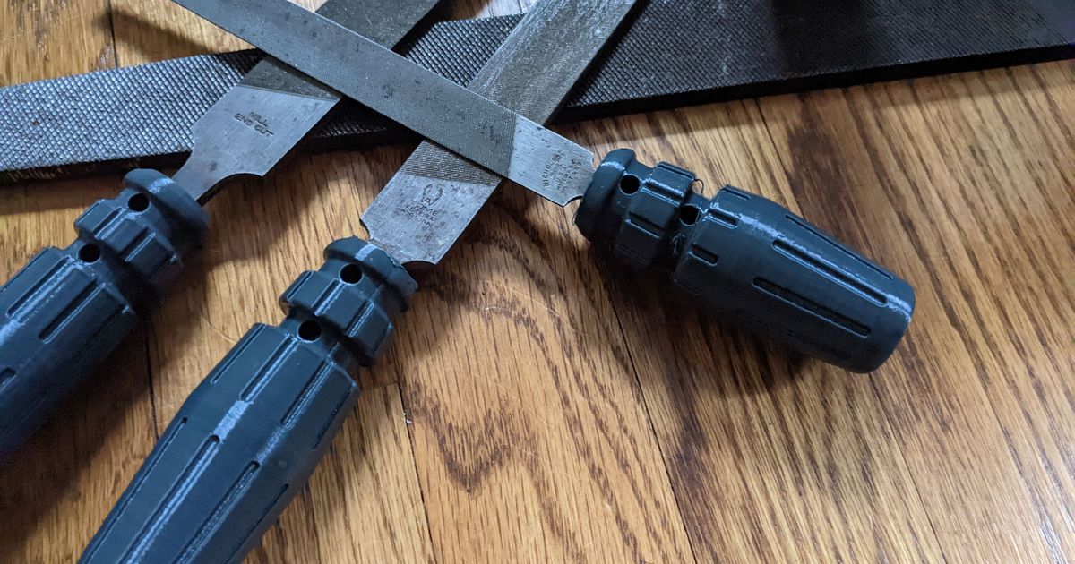 File Handle by Fantastic Plastic Person | Download free STL model ...