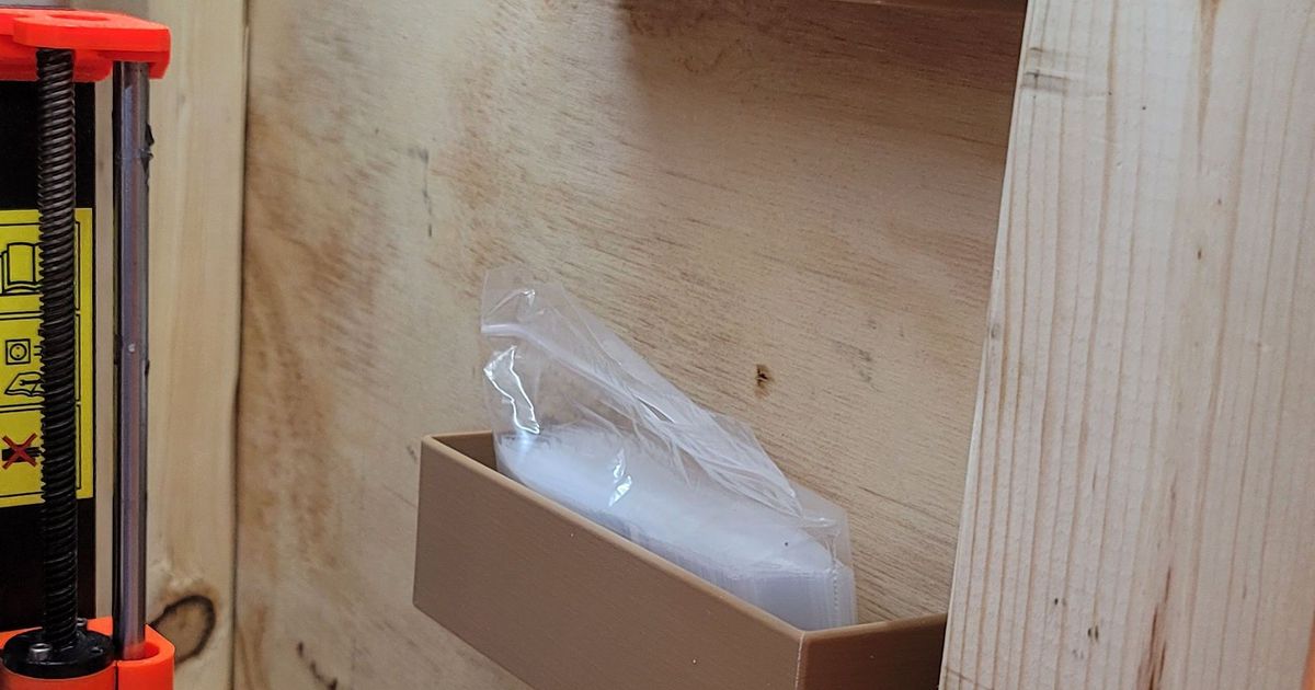 Simple Wall Mount Trays by Brien | Download free STL model | Printables.com