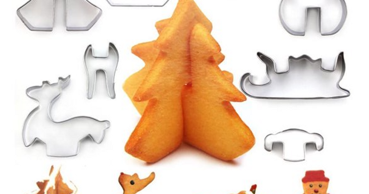 3D Christmas Cookie Cutter by Tyler | Download free STL model ...