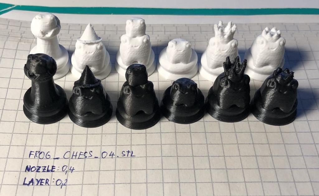 Frog Chess by vegetalko streaming | Download free STL model ...
