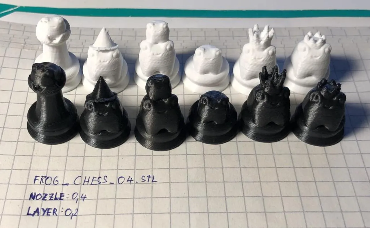 Frog Chess by vegetalko streaming | Download free STL model ...