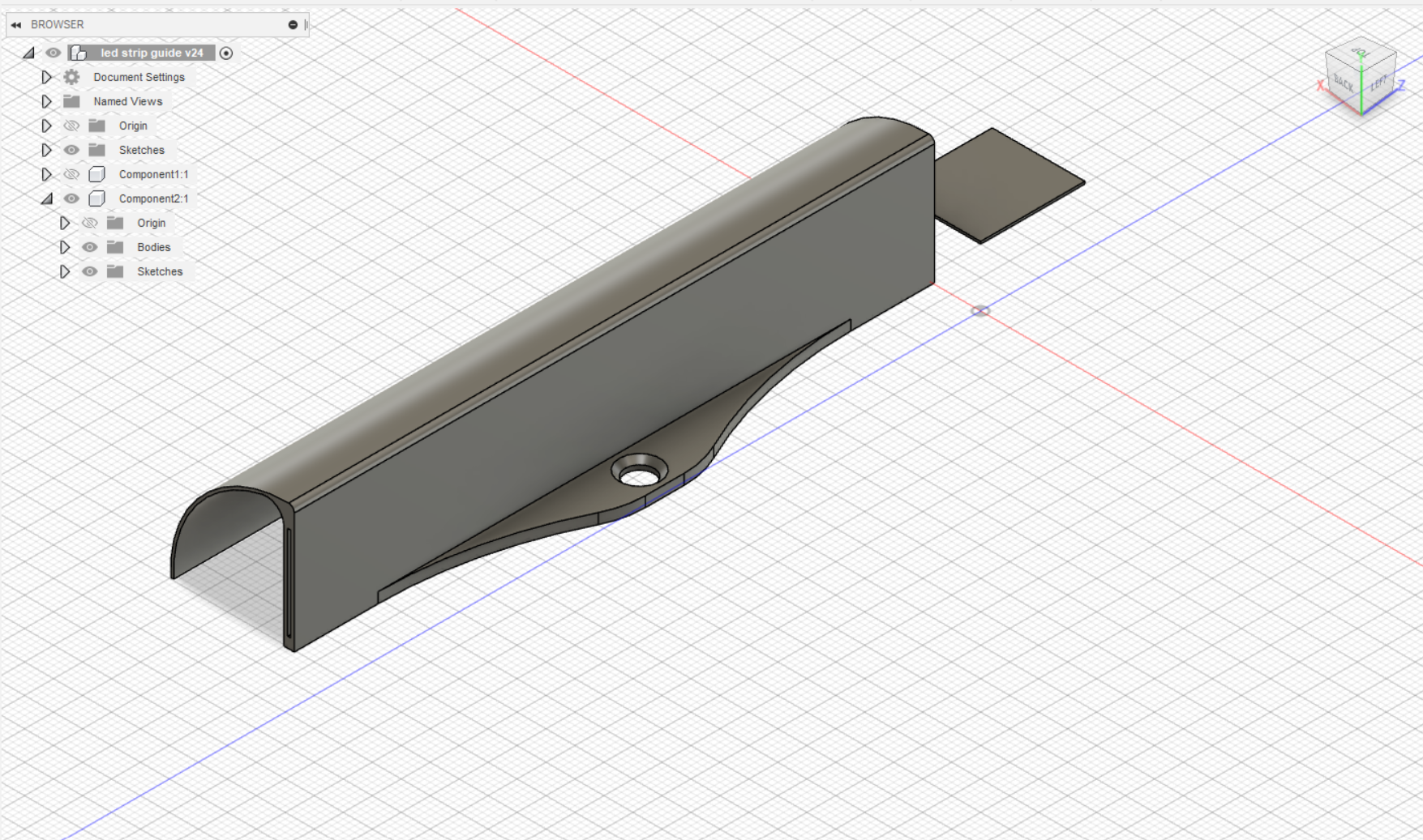 Lack Led Strip Diffuser by kripso | Download free STL model ...