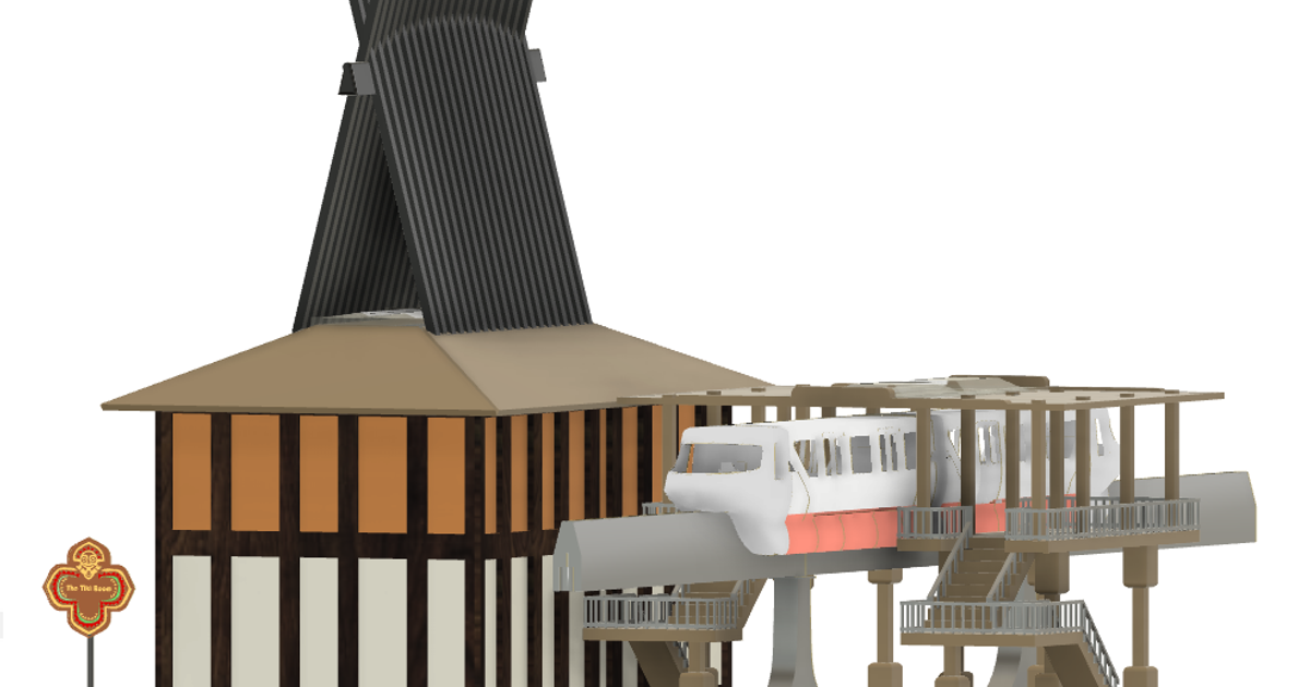 Walt Disney World Monorail Playset