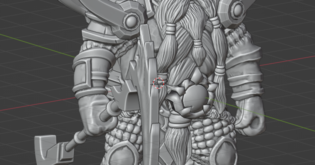 World of Warcraft Dwarf with complete Armor and Weapon by Viridian ...