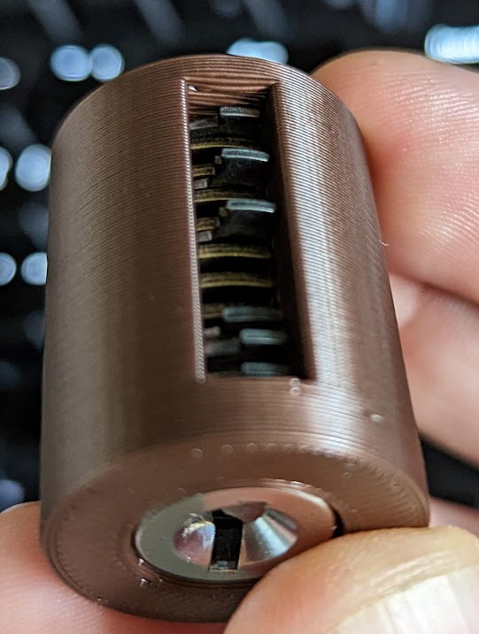 Miwa DS Lock Cutaway Housing by NiXXeD | Download free STL model ...