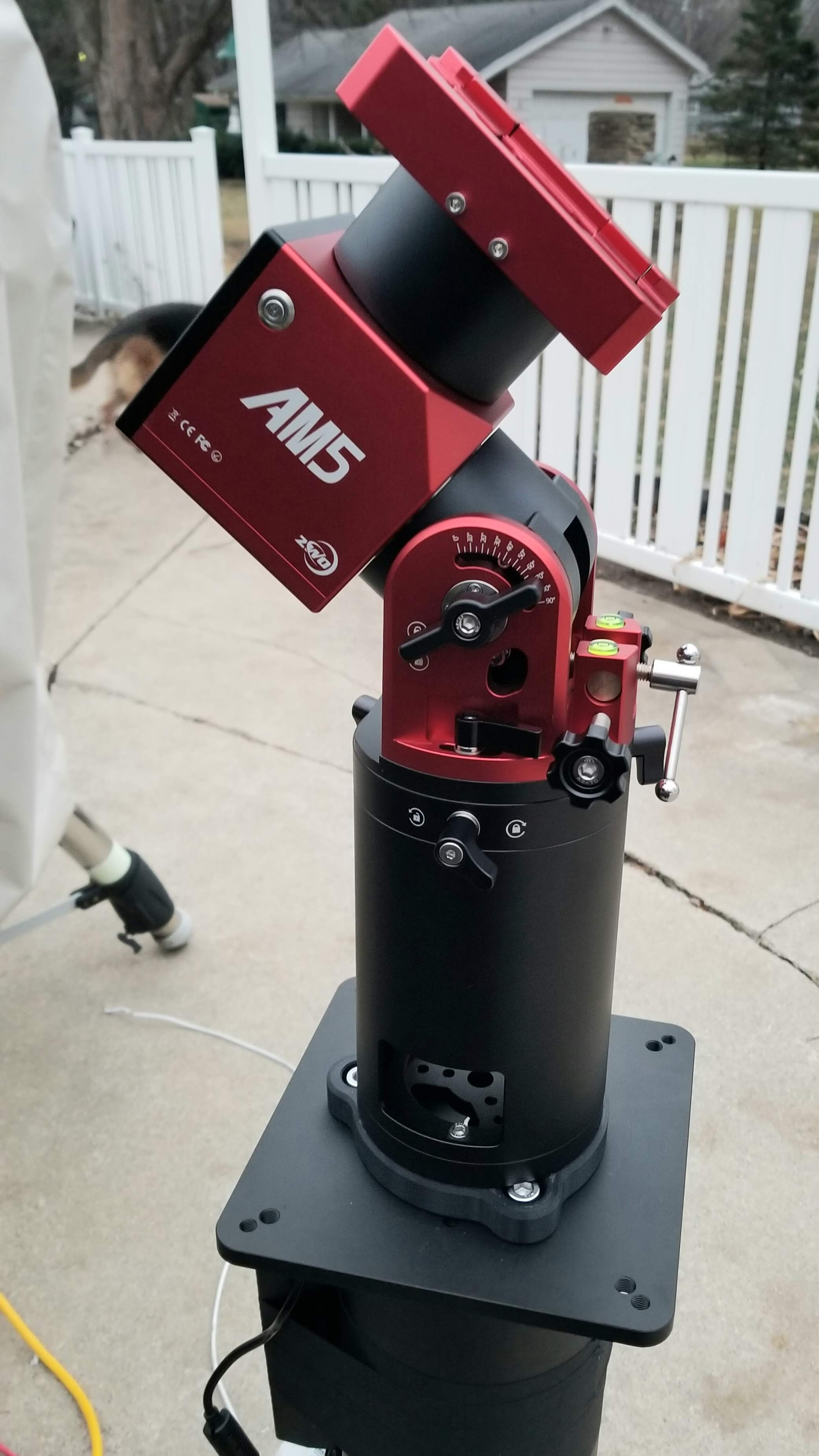 ZWO AM5 PE200 pier adapter for iOptron piers von drhollen | Kostenloses ...
