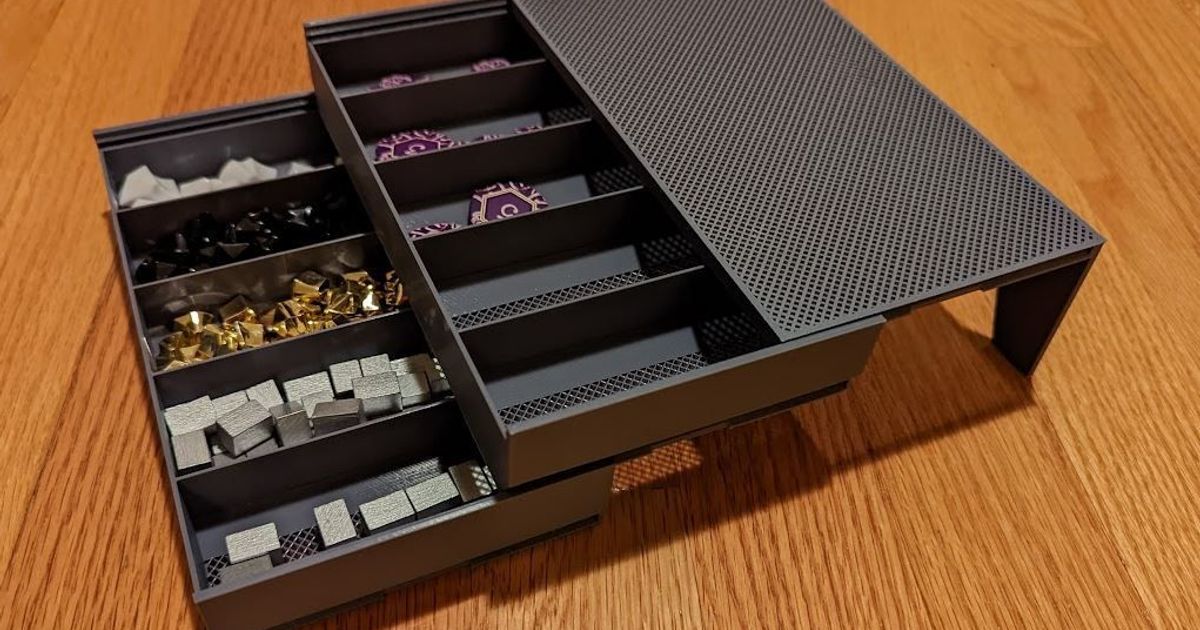 Board Game Bit Drawers V2 by PandaruExpress | Download free STL model ...