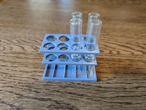 Minimalist API Test Tube Holder by PandaruExpress | Download free STL ...