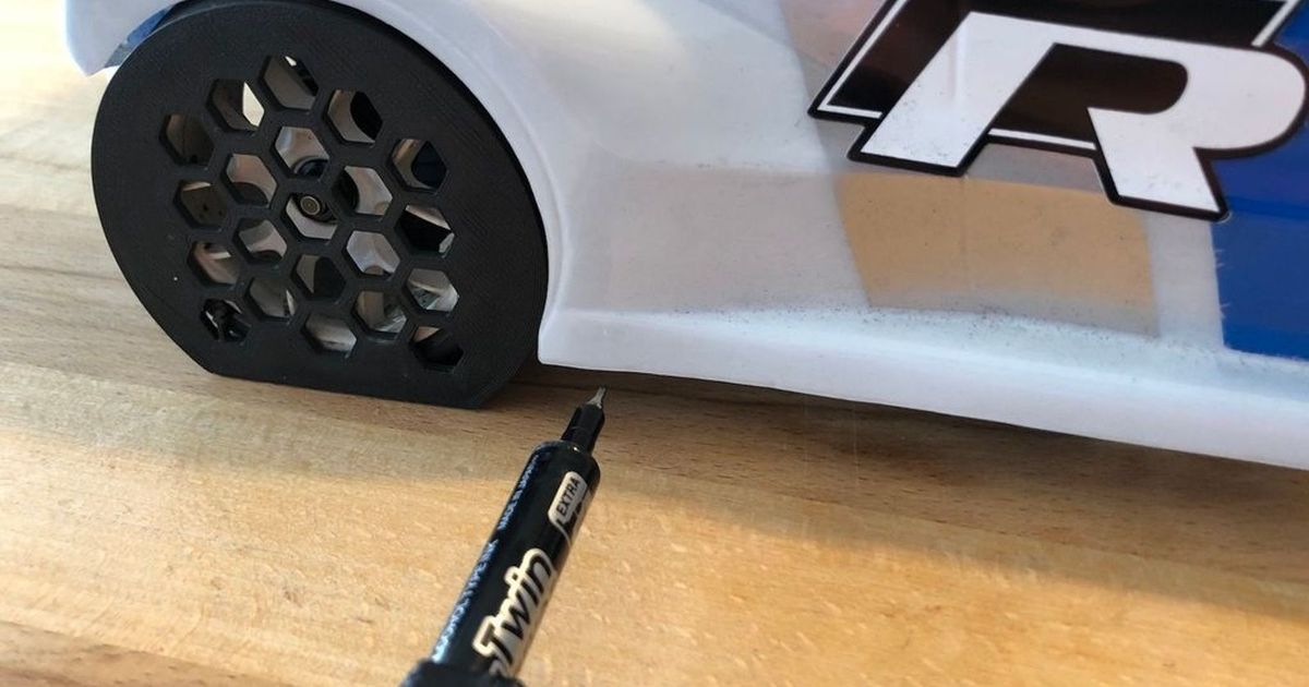 Bodyline Marker RC Car Hight Gauge por Opulius | Descargar modelo STL ...