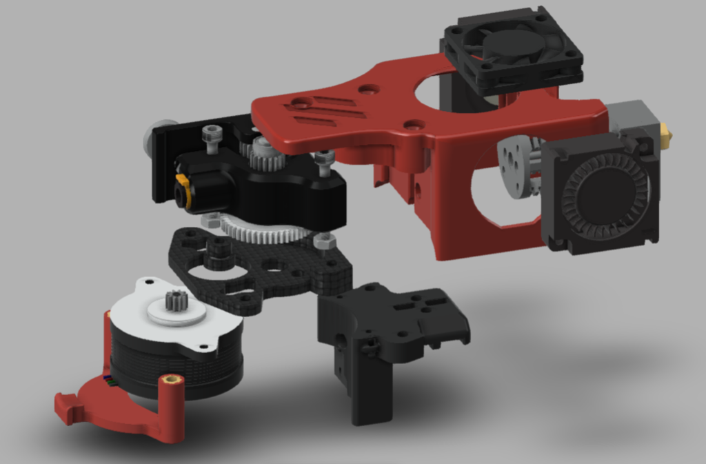 Voron V0.1 Mini Hextrudort by dibon | Download free STL model ...