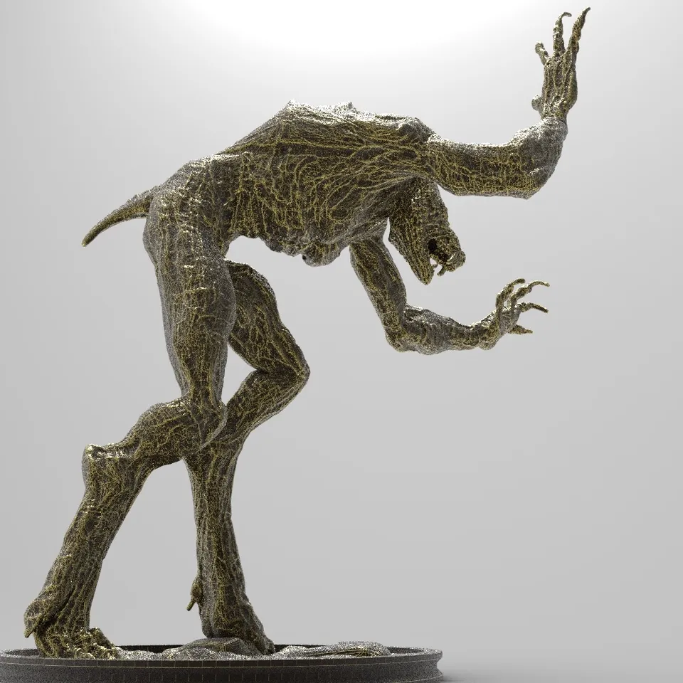 Werewolf | Witcher by A86 | Download free STL model | Printables.com
