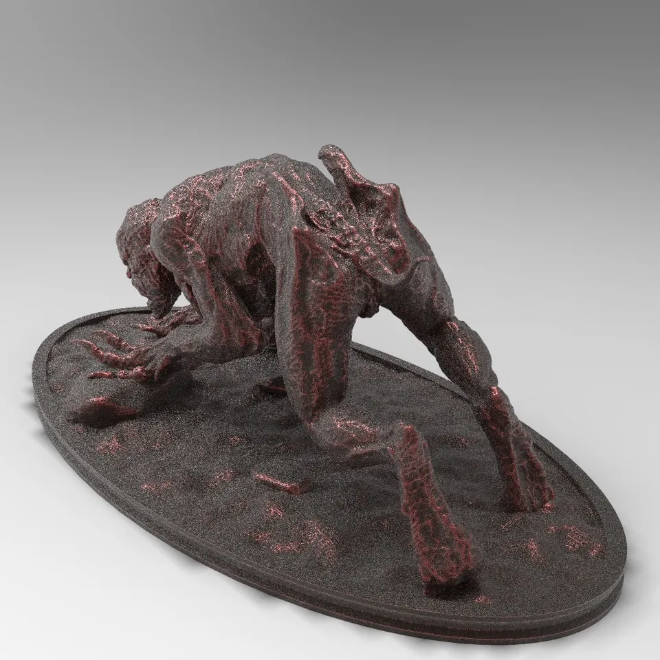 Ghoul | Witcher by A86 | Download free STL model | Printables.com