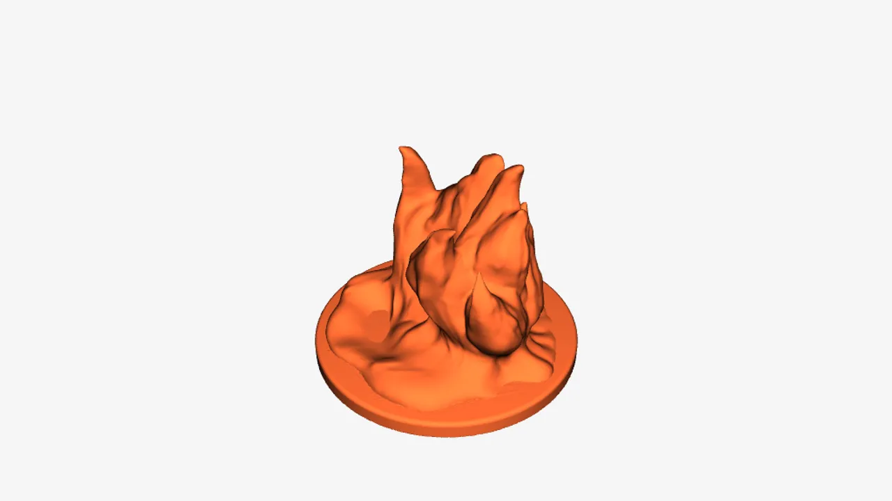 Fiery base by ji11x38 | Download free STL model | Printables.com