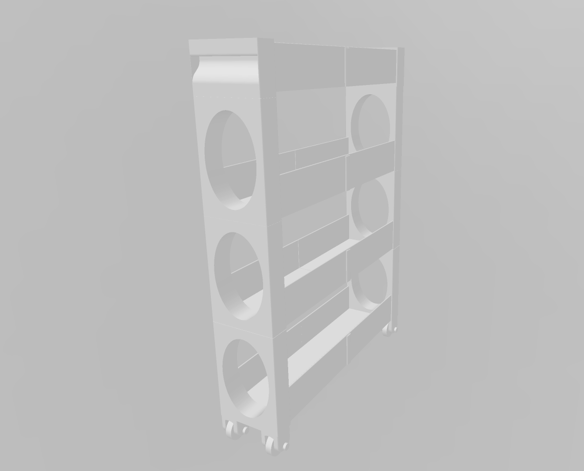 Storage Rack Kit - Customisable by Aenar | Download free STL model ...
