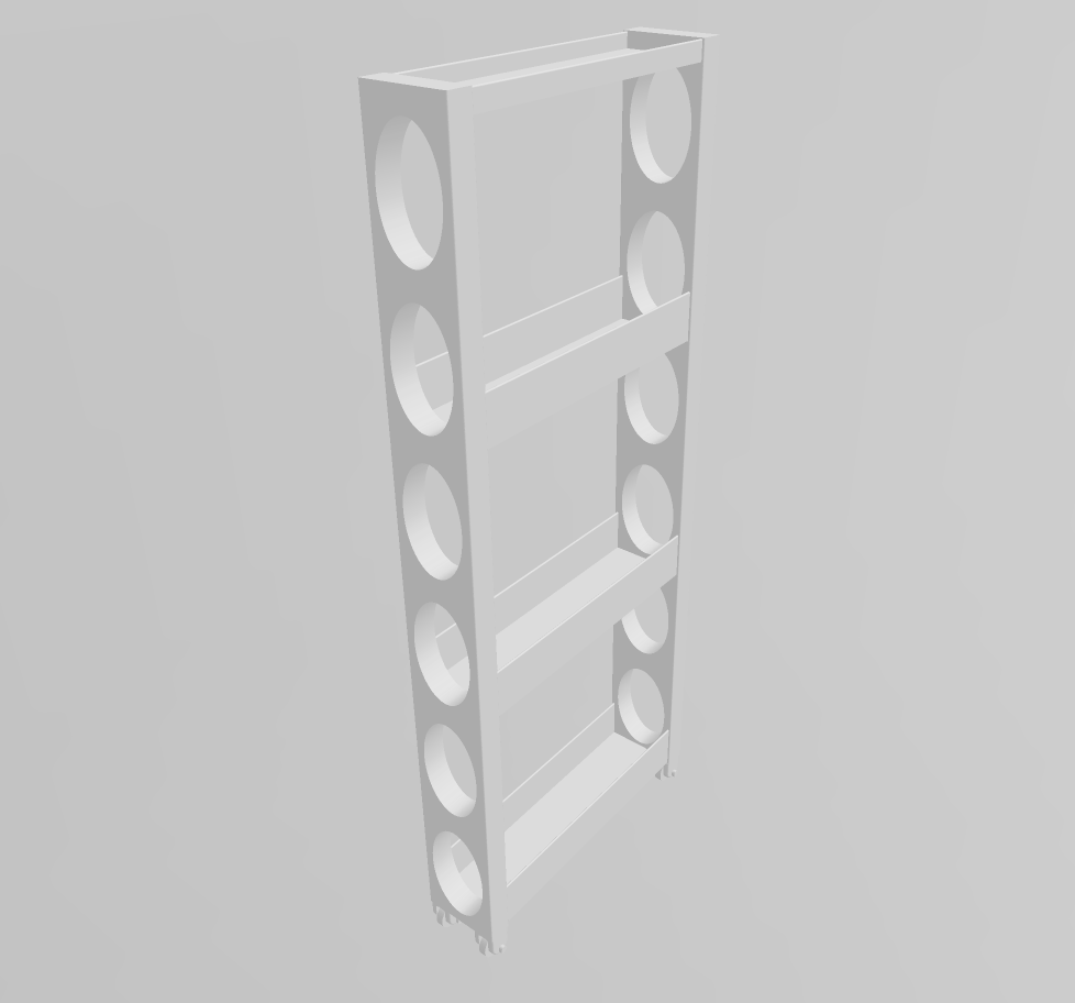 Storage Rack Kit - Customisable by Aenar | Download free STL model ...