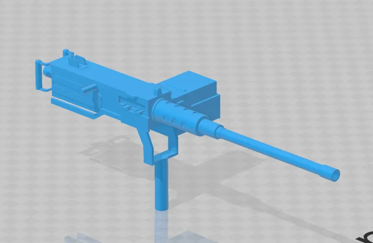 M2HB Tank Mount by the_king_maranto - TKM | Download free STL model ...