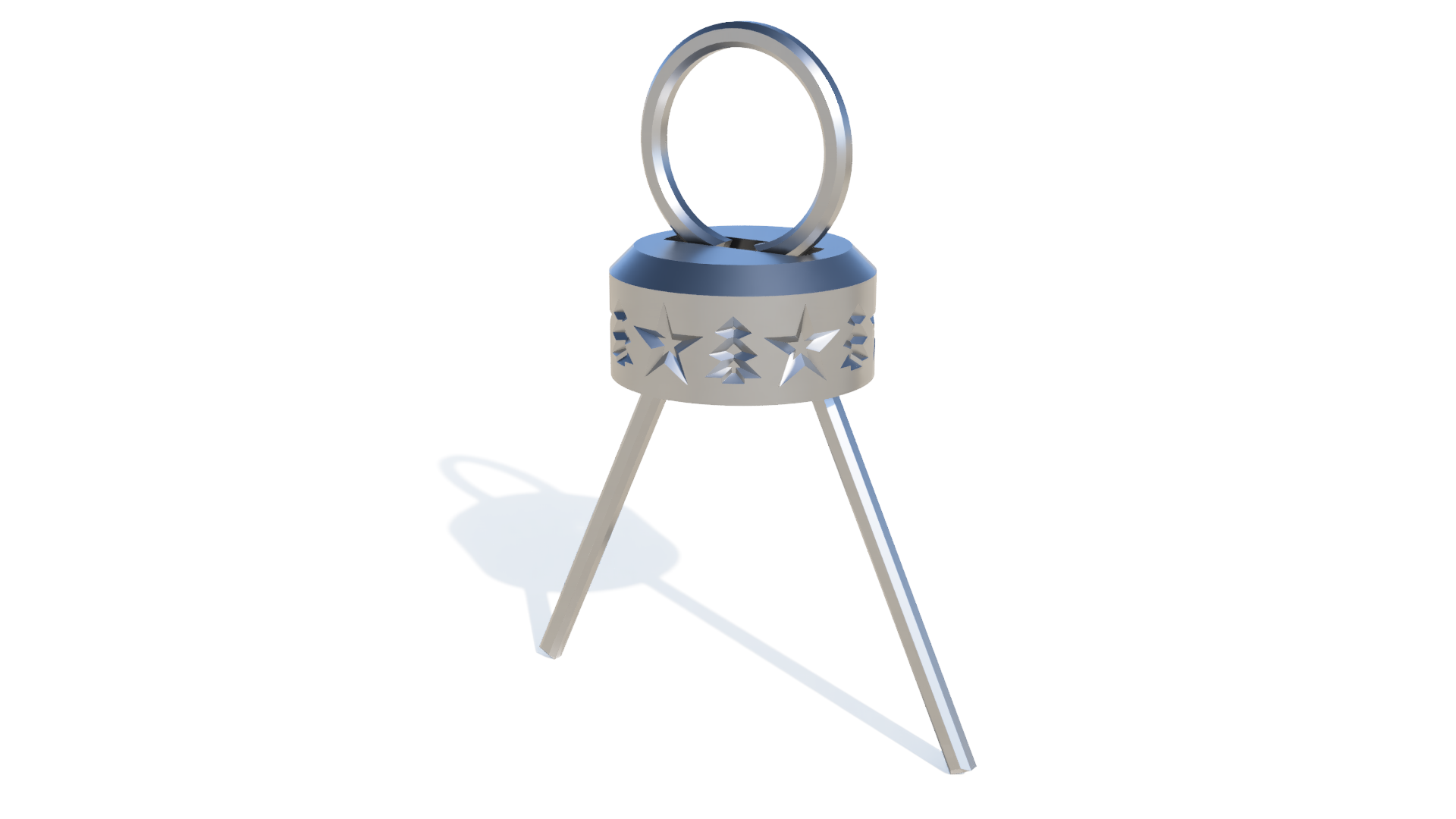 Universal bauble ornament hanger by Tomek | Download free STL model ...