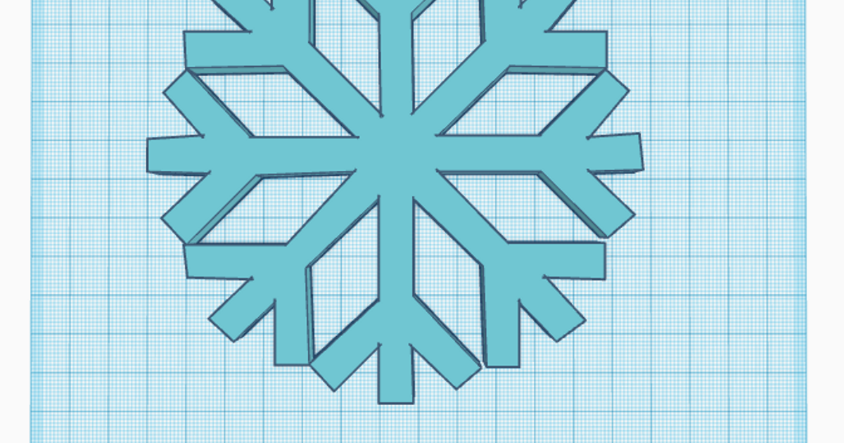 Snowflake. by rebel | Download free STL model | Printables.com