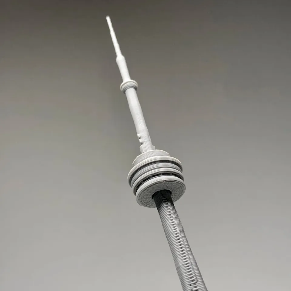 CN Tower - Toronto , Canada by MiniWorld3D | Download free STL model ...