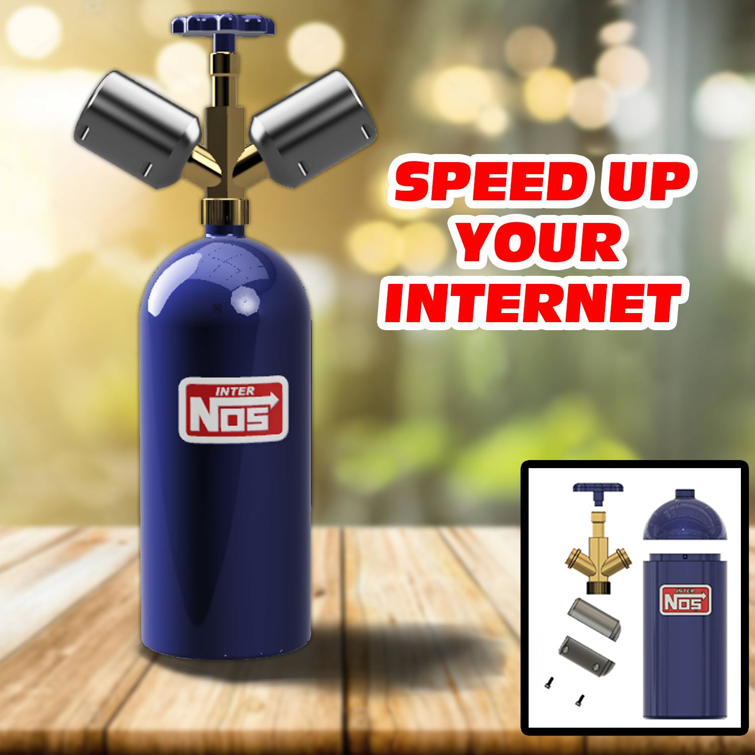 NOS INTERNET by get3d on | Download free STL model | Printables.com