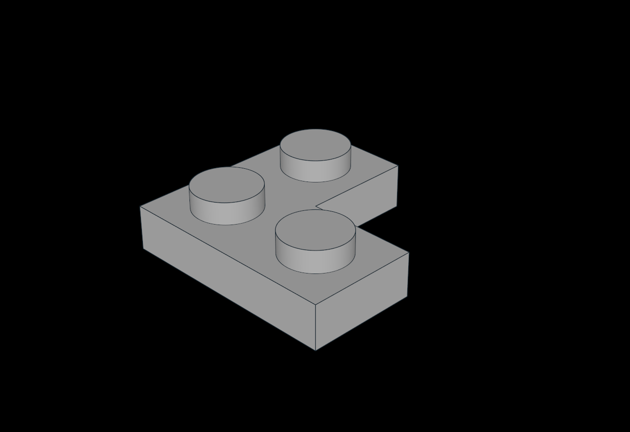 Lego Compatible (2420.dat) Plate 2 x 2 Corner by thall72 | Download ...