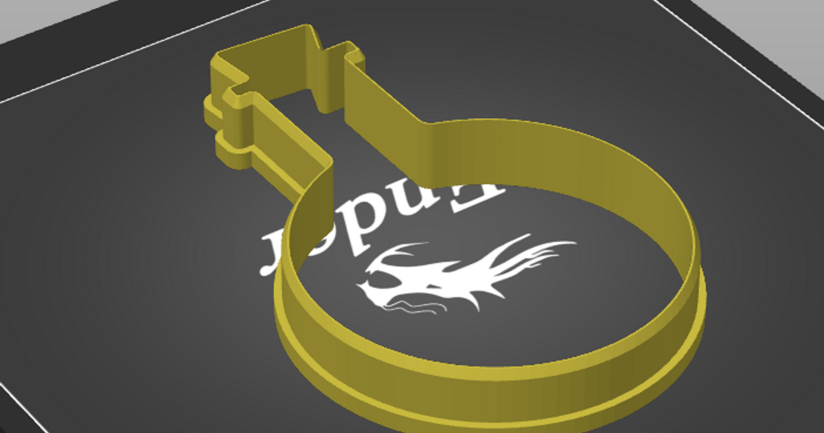 Potion flask - cookie cutter by Juráš Ch. | Download free STL model ...