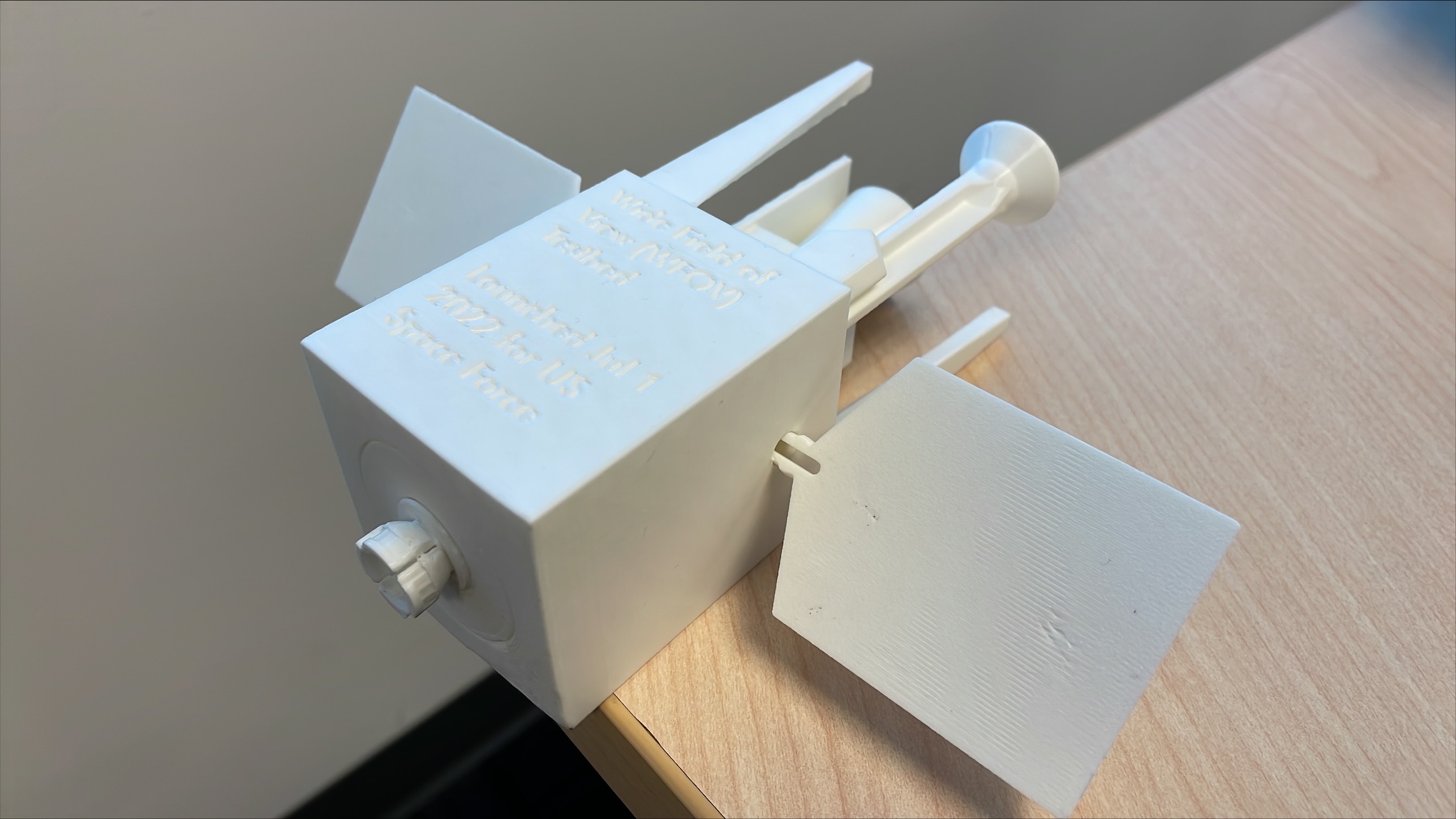 Wide Field of View (WFOV) Satellite v2 with arm joint and mount by The QuickSilver | Download ...