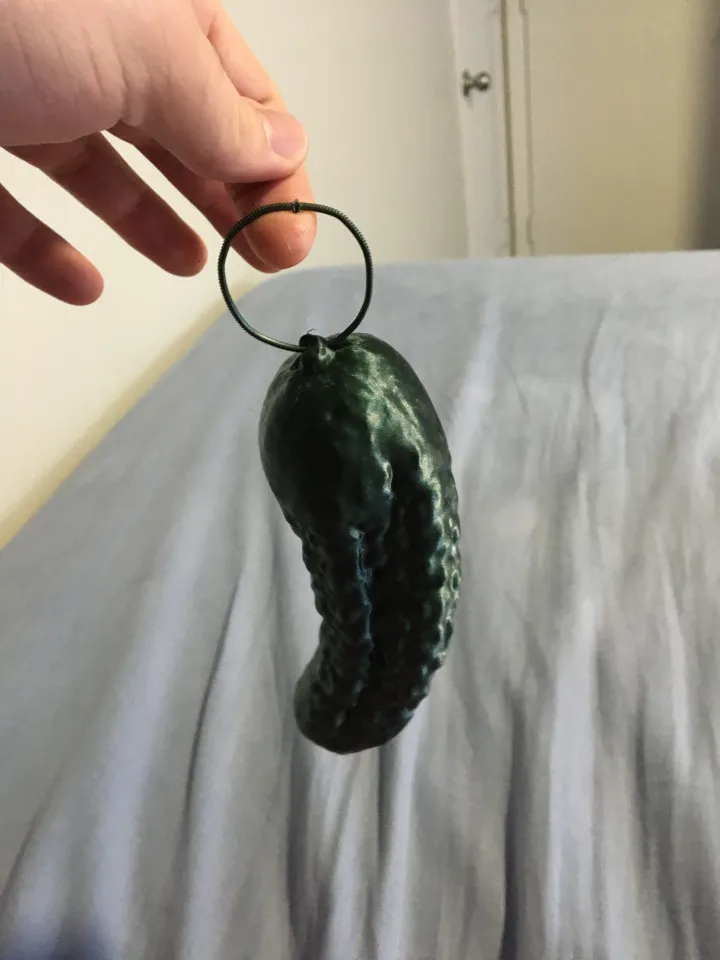 Realistic Christmas Pickle by Mr. Wayne | Download free STL model ...