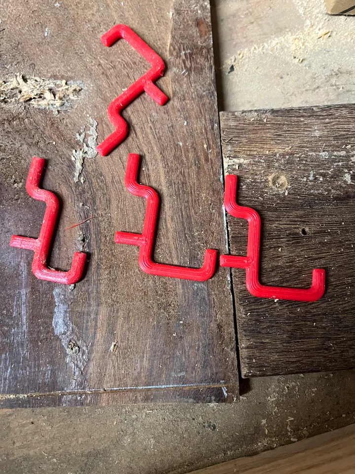 Pegboard hooks for 15mm Pegboards by Marko118 | Download free STL model | Printables.com