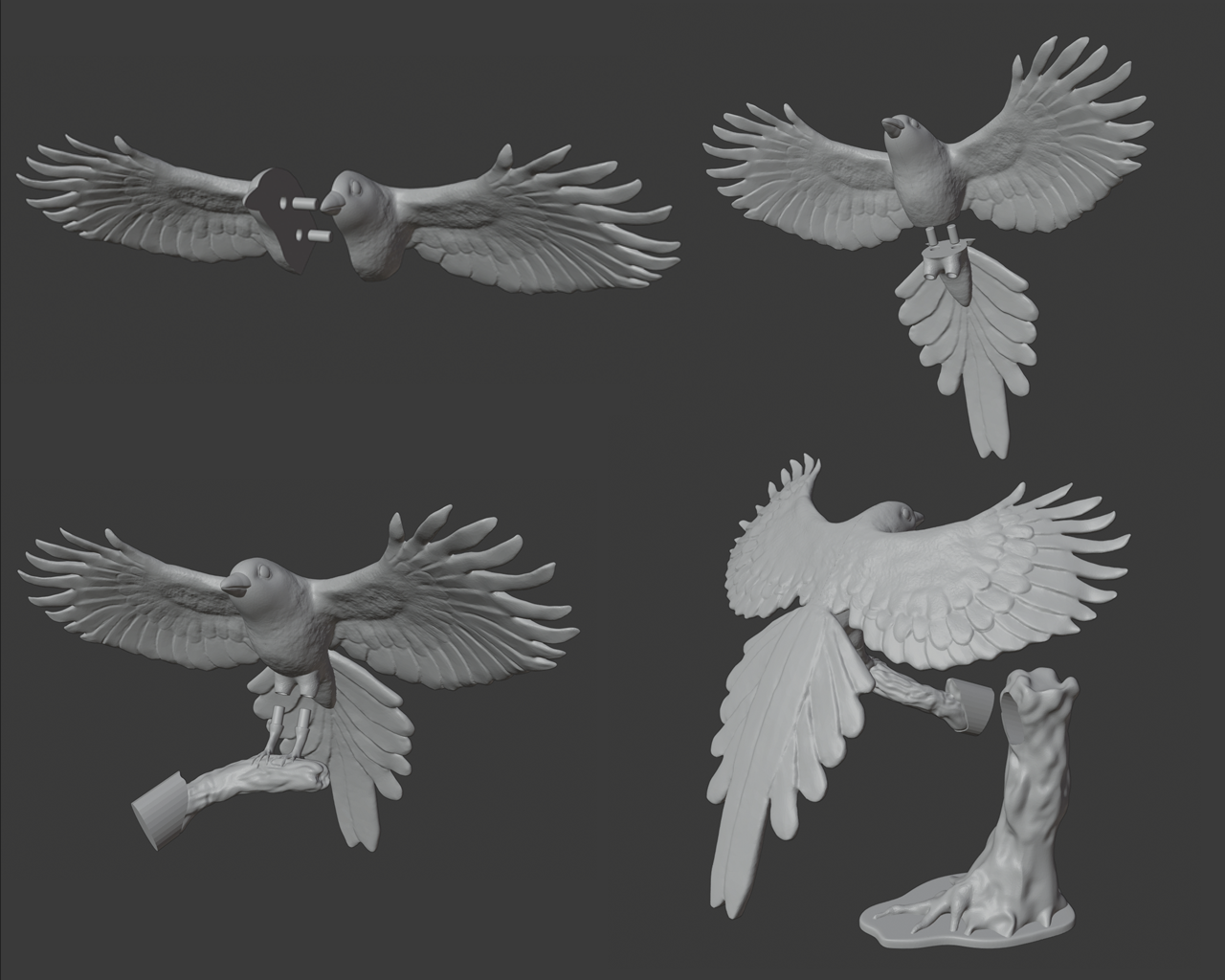 Bird by Harald Andersson | Download free STL model | Printables.com