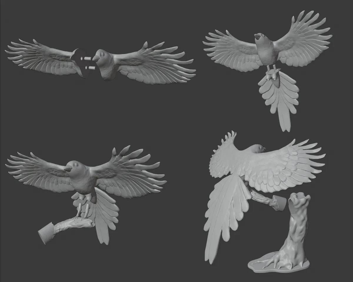 Bird by Harald Andersson | Download free STL model | Printables.com