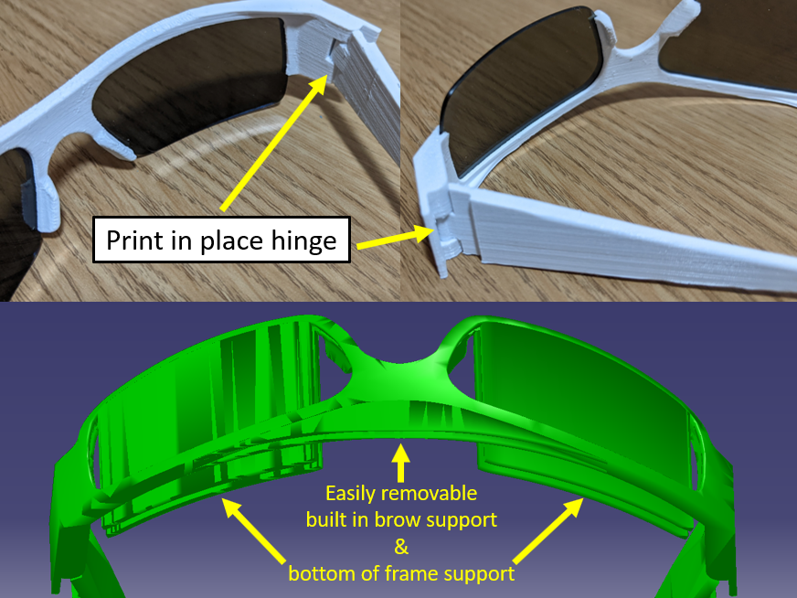 Sunglasses by UWcharlie1983 | Download free STL model | Printables.com