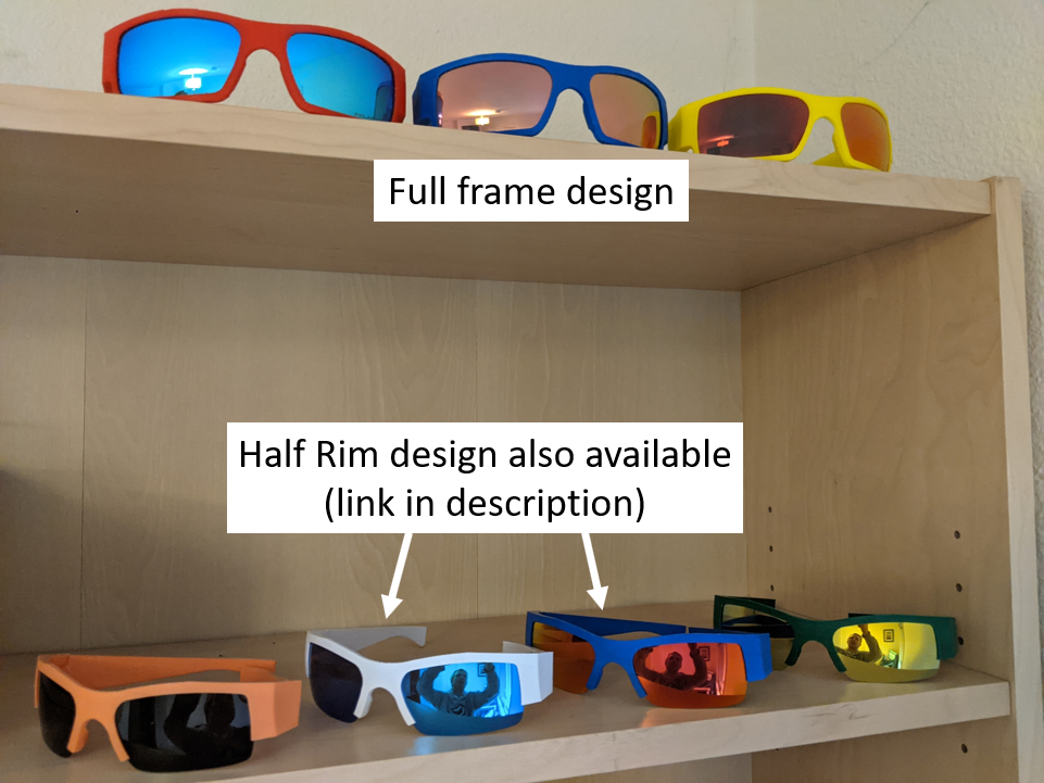 Sunglasses By Uwcharlie1983 Download Free Stl Model
